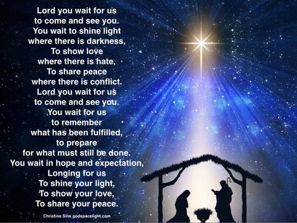 Lord You Wait — An Advent Prayer - Godspacelight