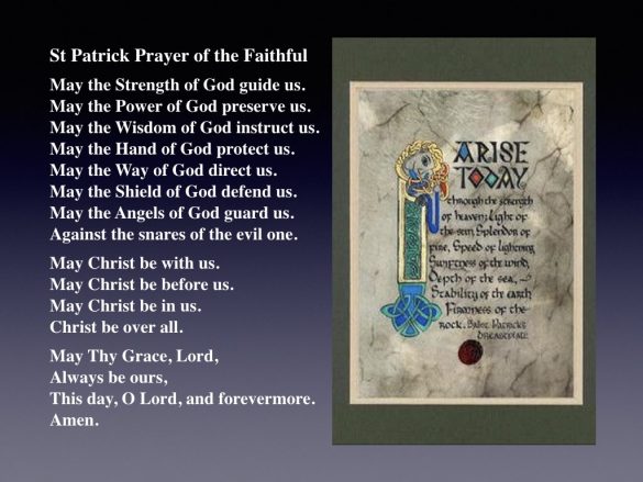 Celebrating St Patrick - Godspacelight