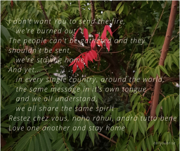 Poem for Pentecost - Godspacelight