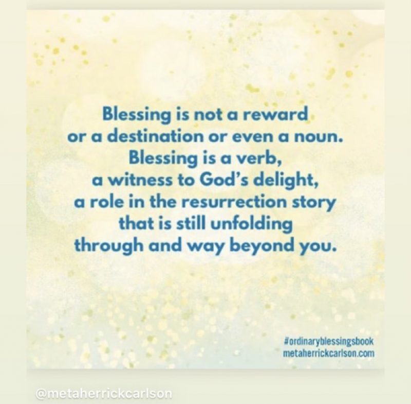 Freerangefriday: Receiving the Blessing - Godspacelight