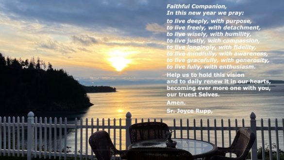 A Beautiful New Year’s Prayer by Joyce Rupp - Godspacelight